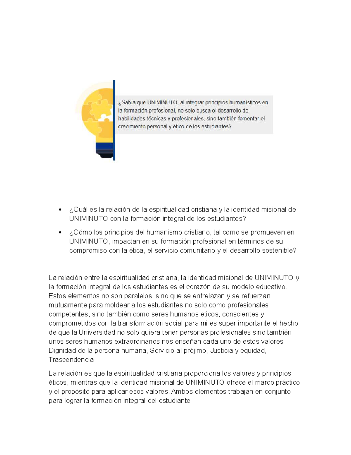 Relación entre Espiritualidad Cristiana e Identidad Misional en ...