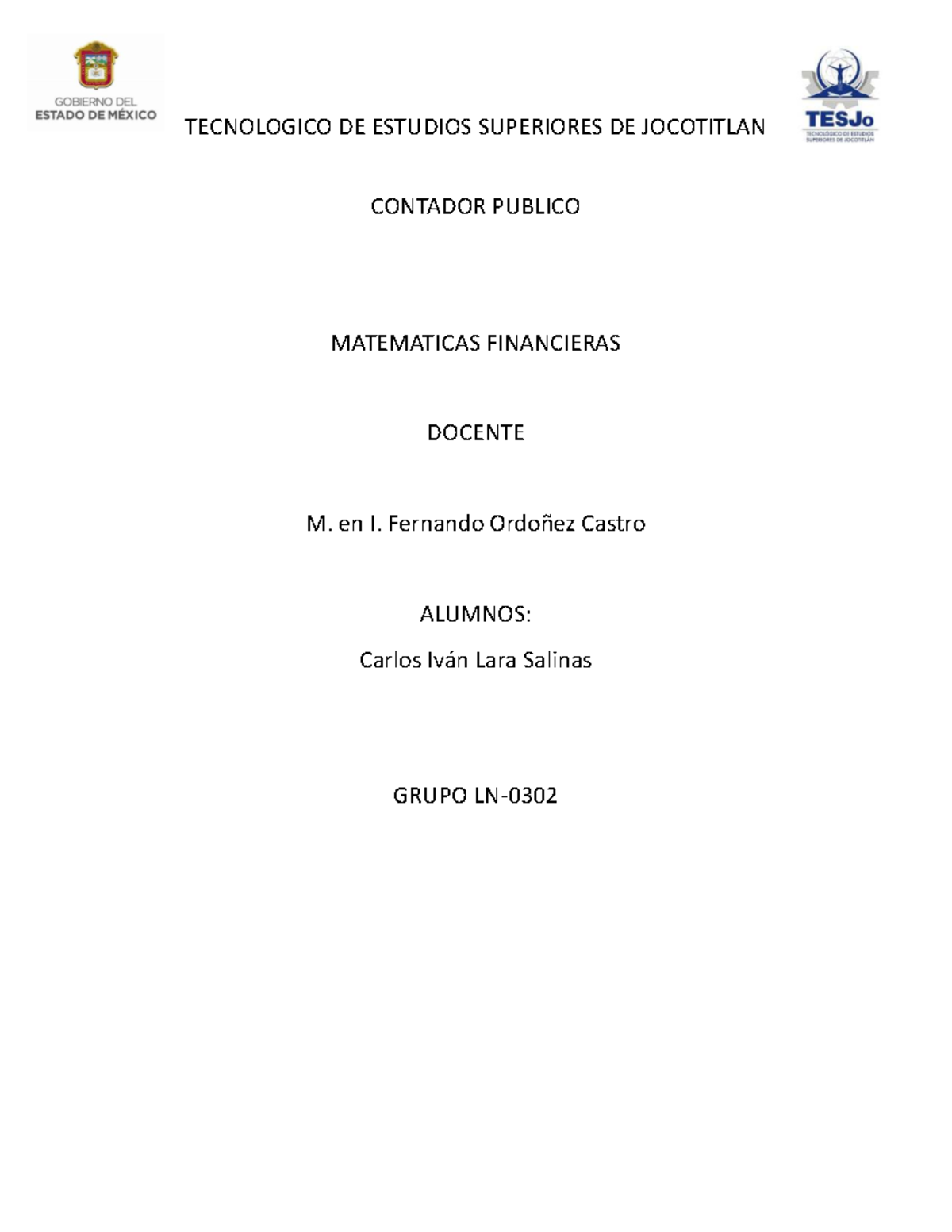 MAPA E Investigacion - Contabilidad financiera - TECNOLOGICO DE ...