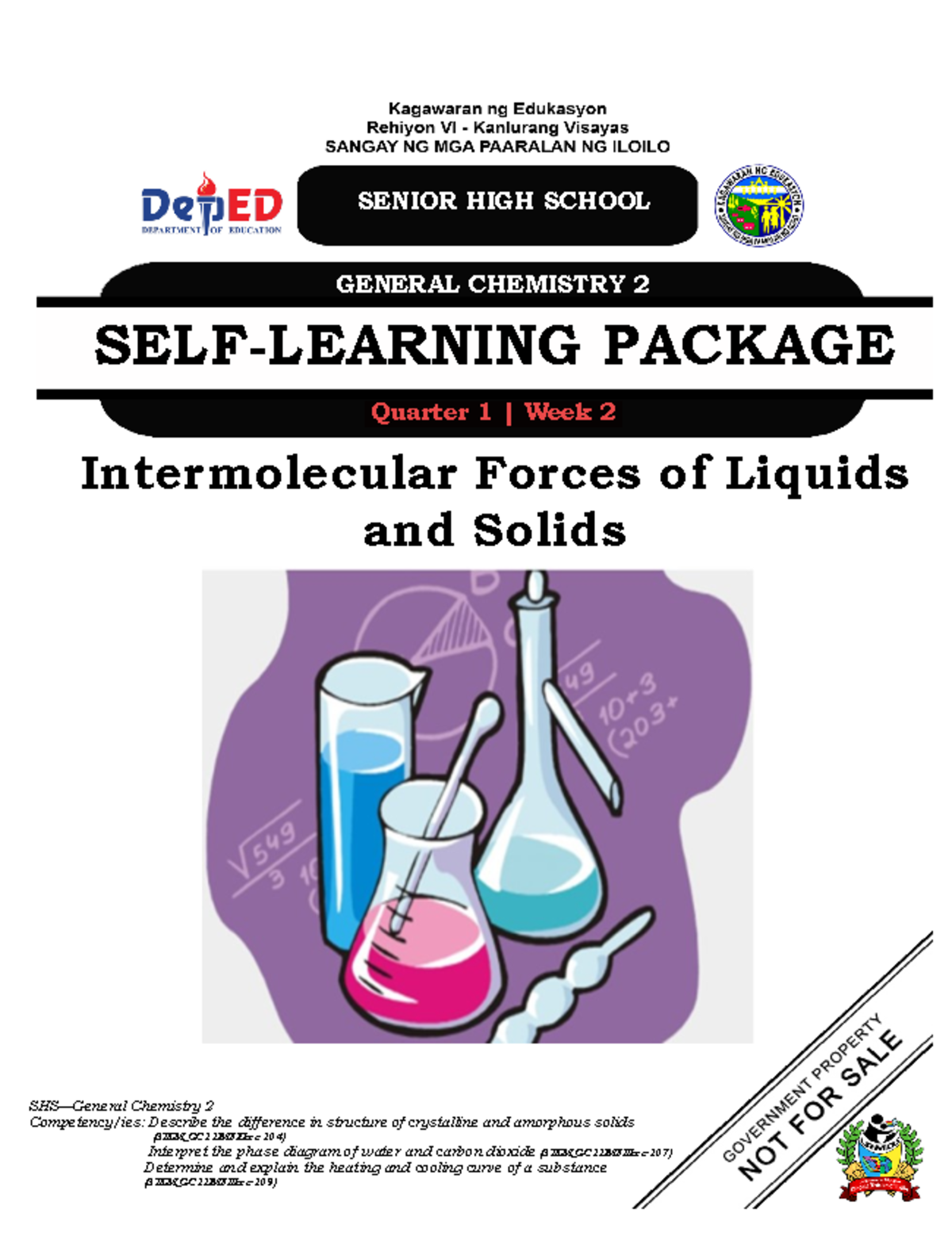 STEM- Genchem 2-Q1W2 - Module - SENIOR HIGH SCHOOL GENERAL CHEMISTRY 2 ...