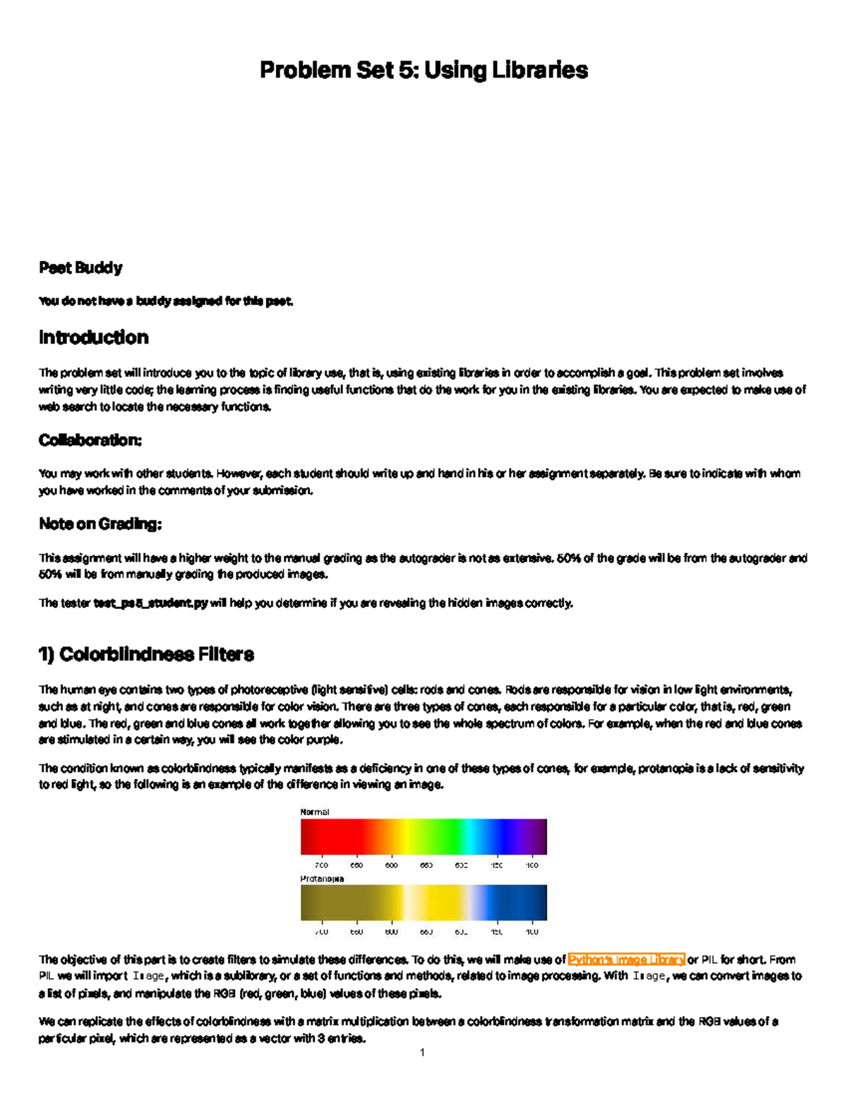 Mit 6.100L F22 Problem Set 5: Library Usage and Image Processing - Studocu
