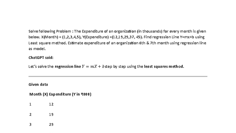 Regression Analysis and Clustering Techniques in ML (ML 101) - Studocu