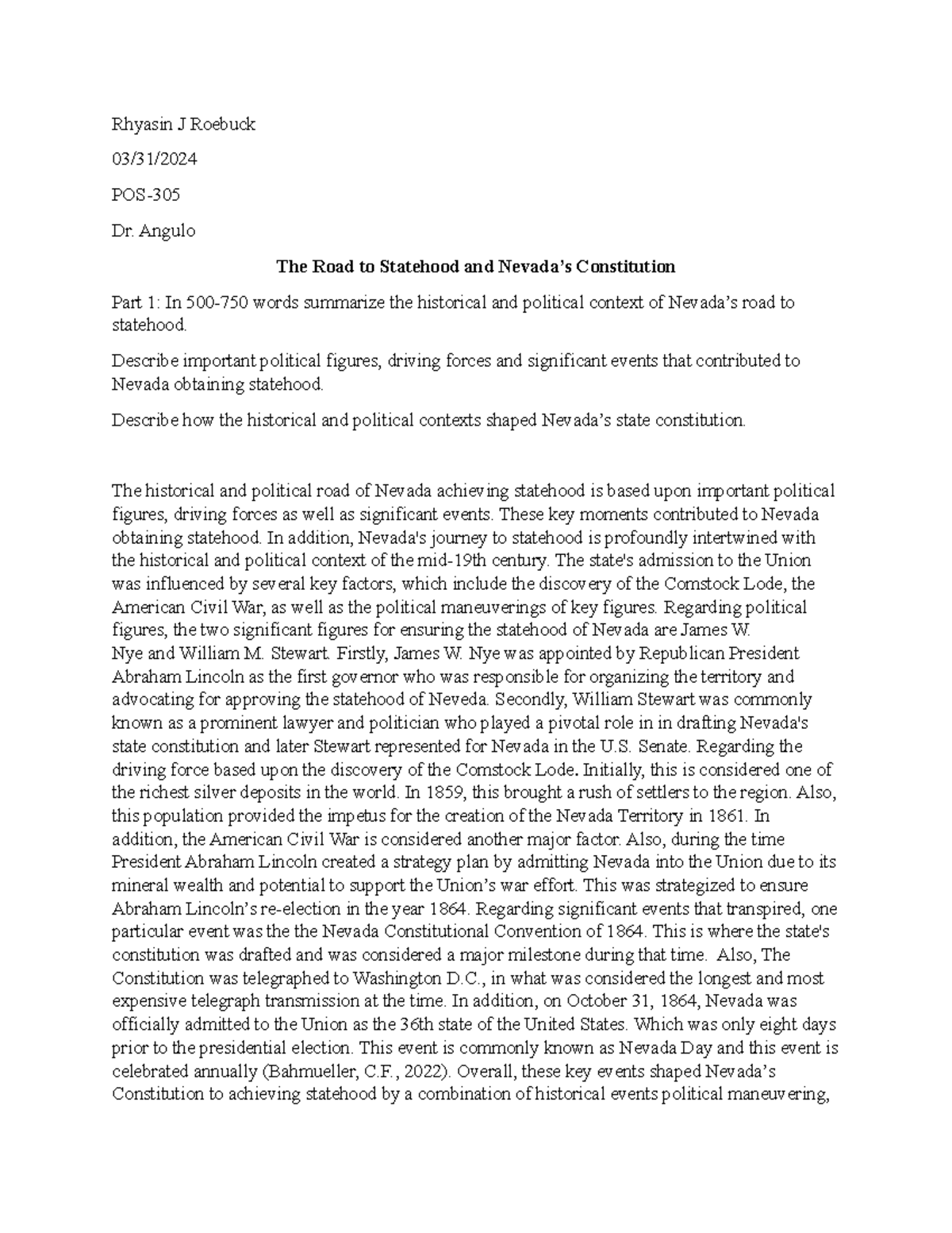 Nevada Statehood Journey: Historical Context & Constitutional Insights ...
