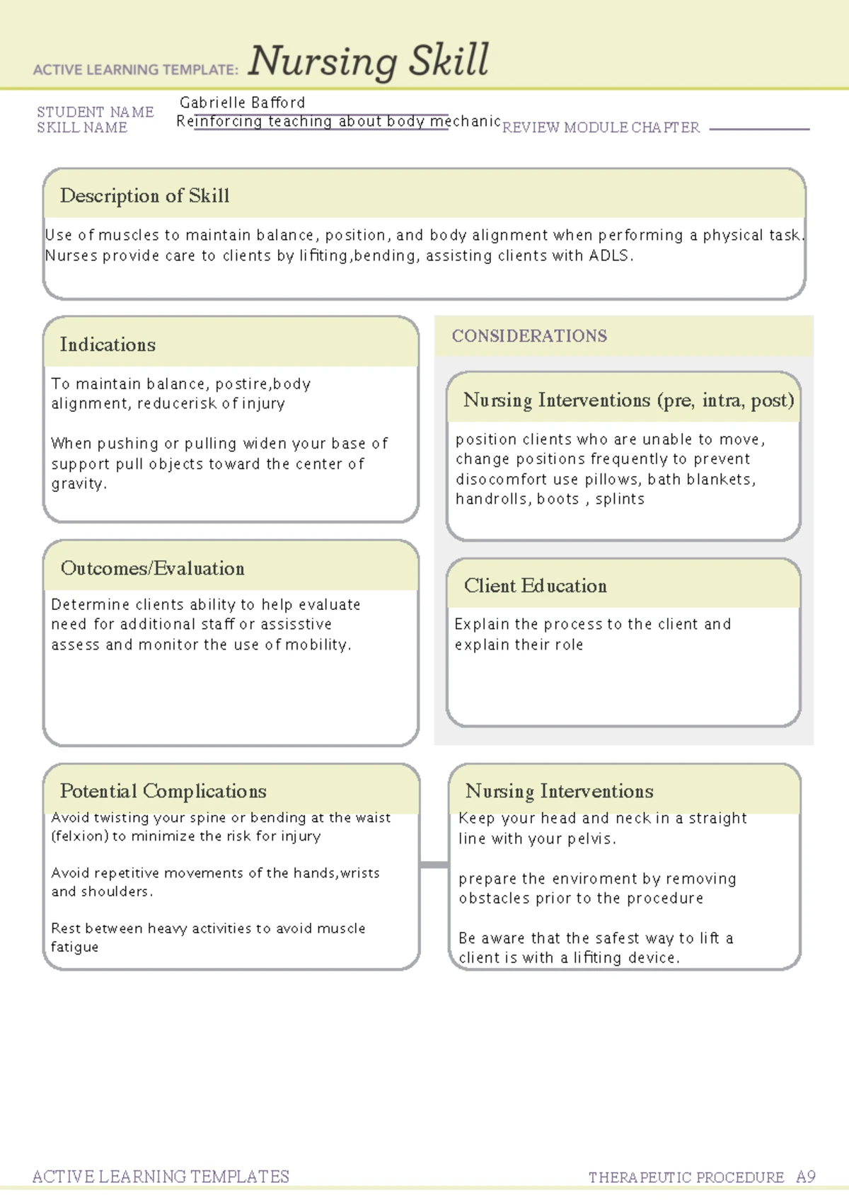 Nursing Skill Review: Pitting Edema Management Techniques - Studocu
