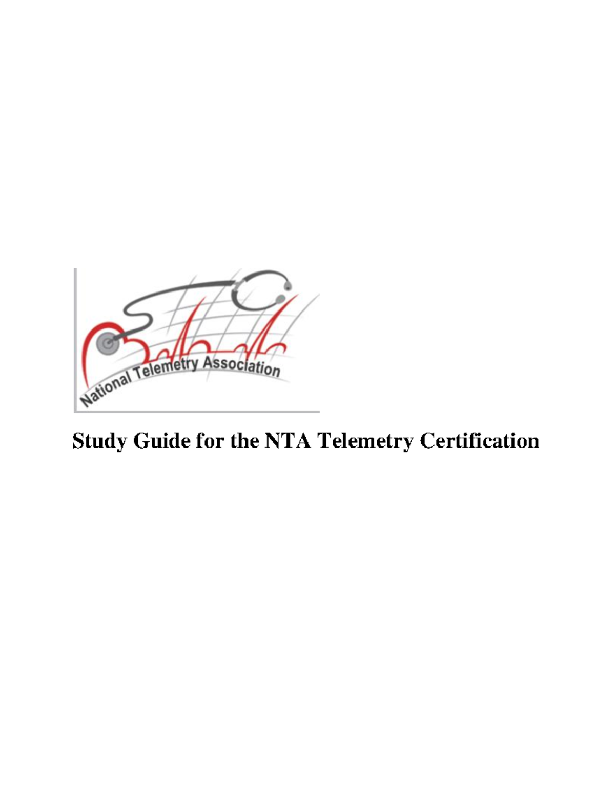 NTA Telemetry Certification Study Guide: ECG Interpretation Essentials ...
