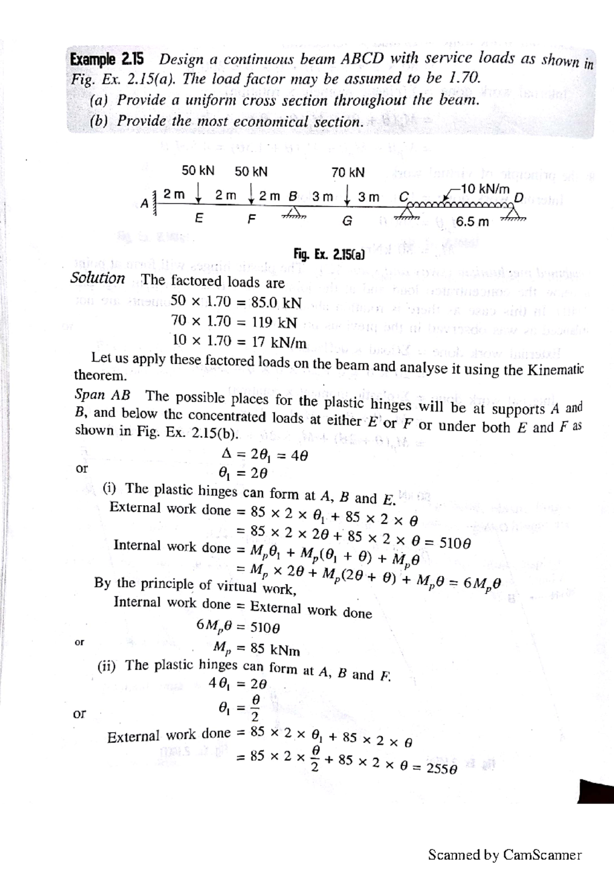 Continuous Beam Design Notes (ENG 302) - Studocu