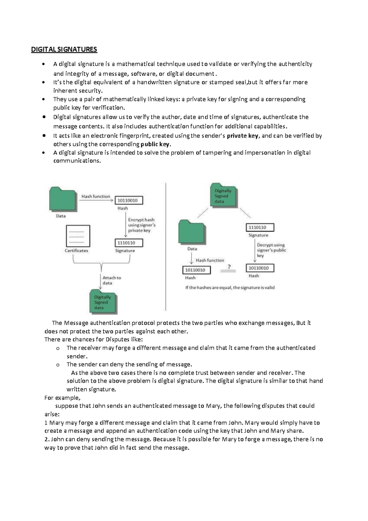 Digital Signatures Explained - NSC - Studocu
