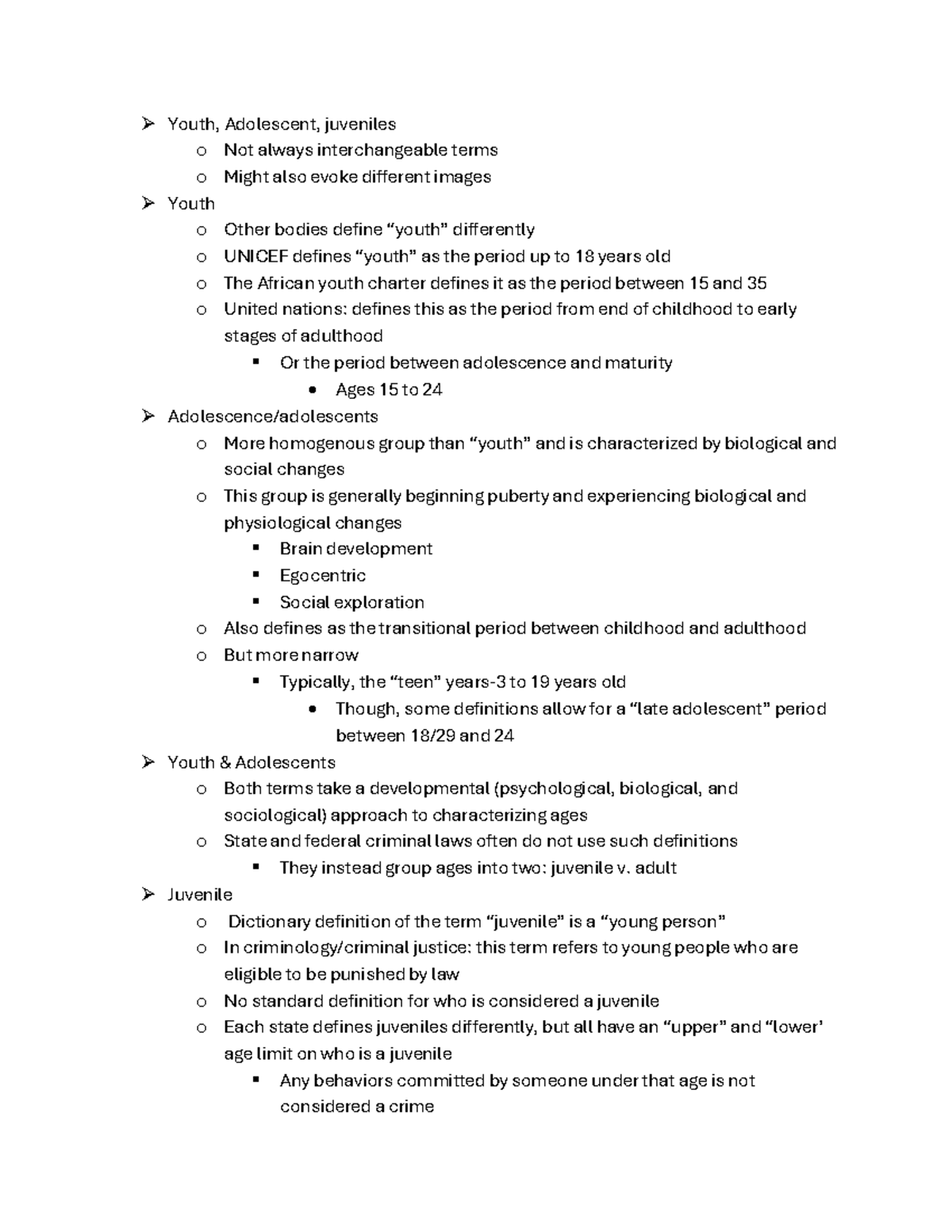 Theories of Juvenile Delinquency (CRJ 101): Understanding Risk Factors ...