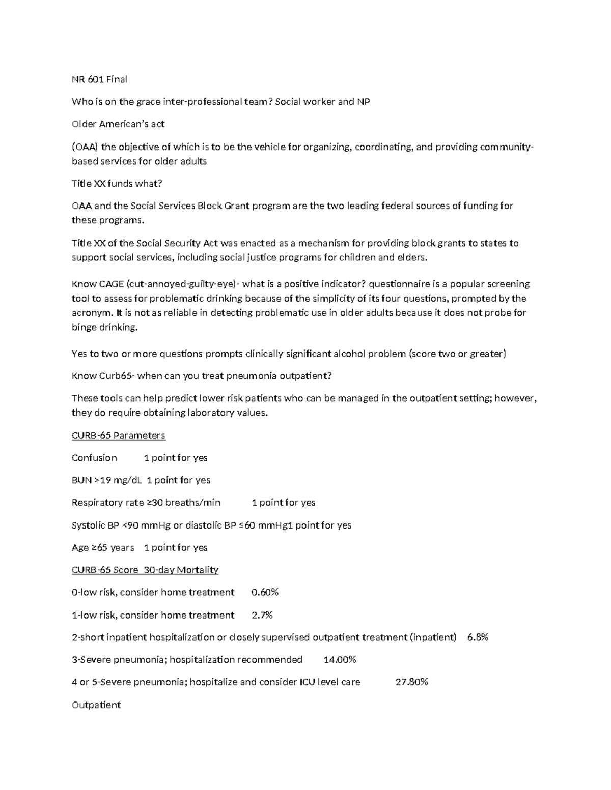 NR-601-Final - final assignmen - NR 601 Final Who is on the grace inter ...