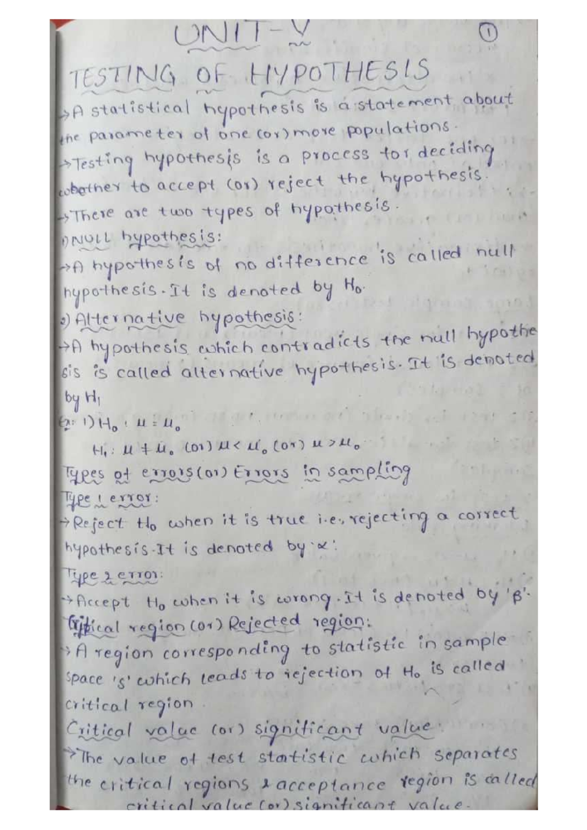 Statistical Hypothesis Testing: Concepts and Applications (MATH 101 ...