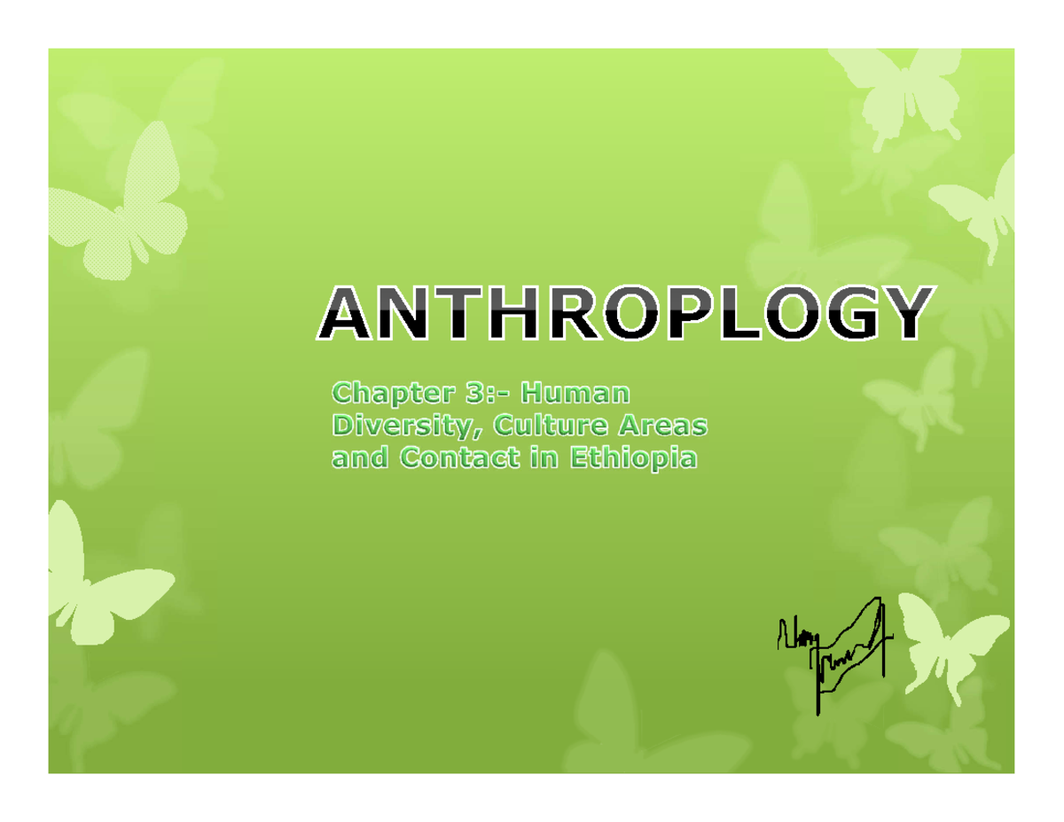 Anthropology Chapter 3: Human Origins, Racial Typing & Cultural ...
