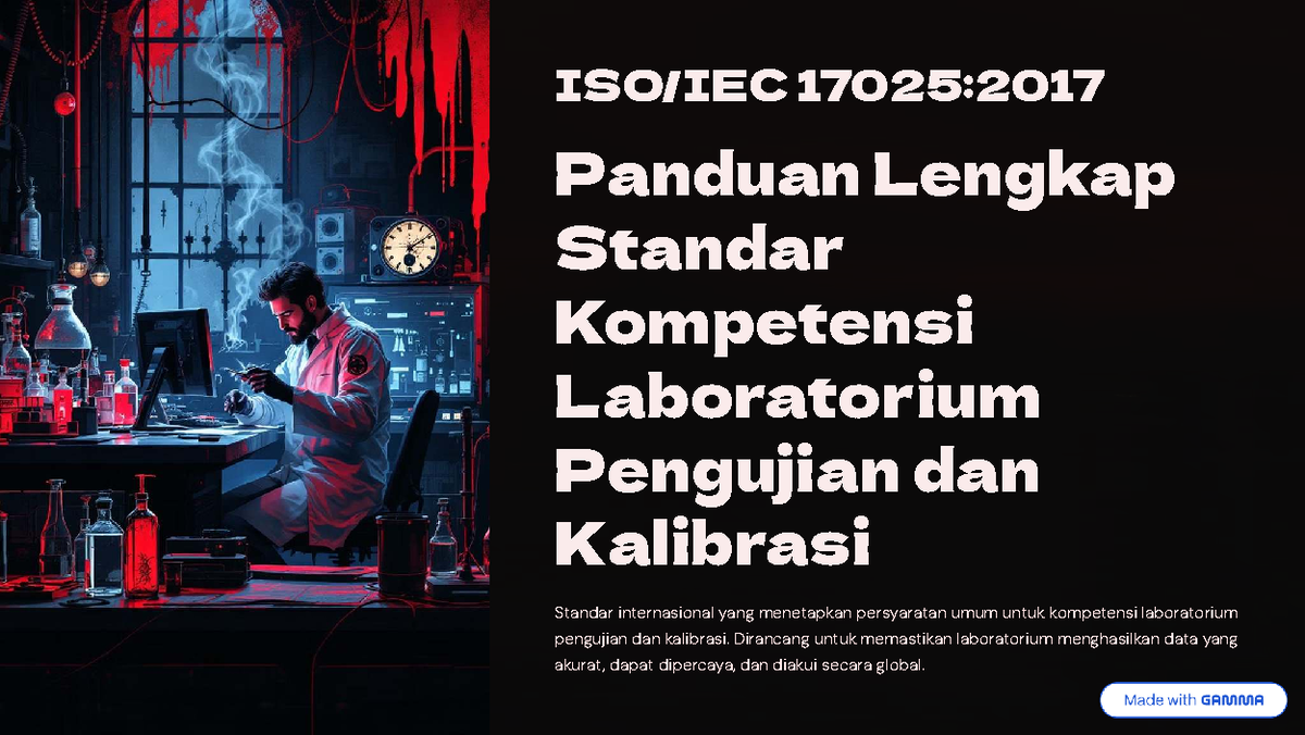 17025:2017 Panduan Lengkap untuk Laboratorium Pengujian dan Kalibrasi ...