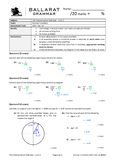 Cheat sheets for Studying Mathematical Methods in VCE - Studocu