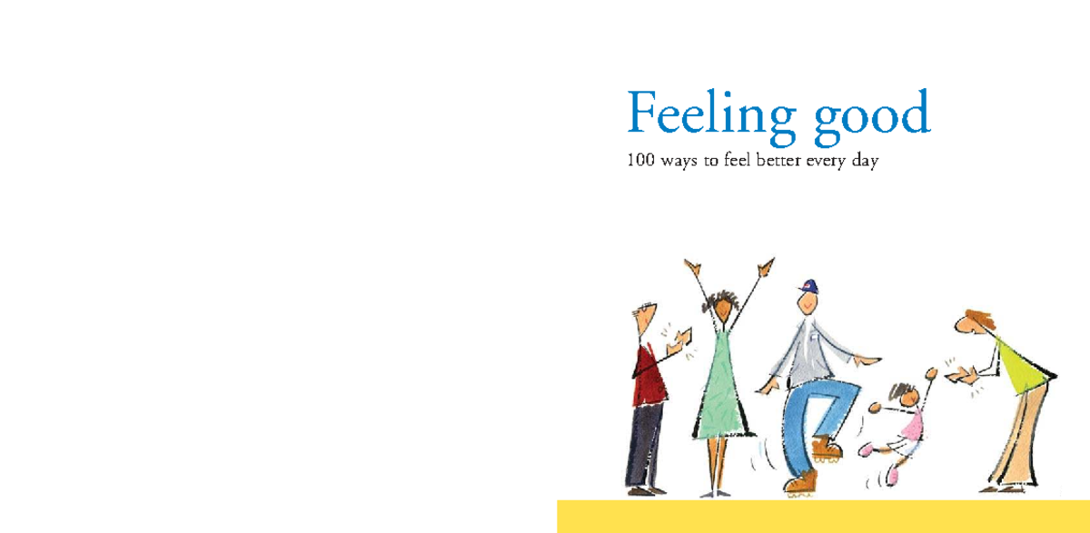 100 Ways to Feel Better Every Day: A Guide to Wellness - Studocu