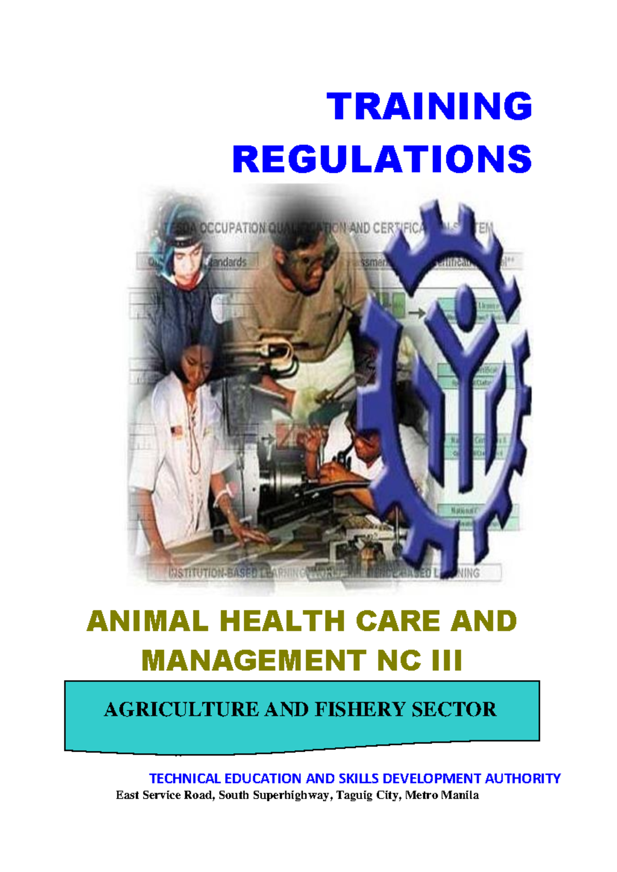 Animal Health Care - 1 ANIMAL HEALTH CARE AND MANAGEMENT NC III ...