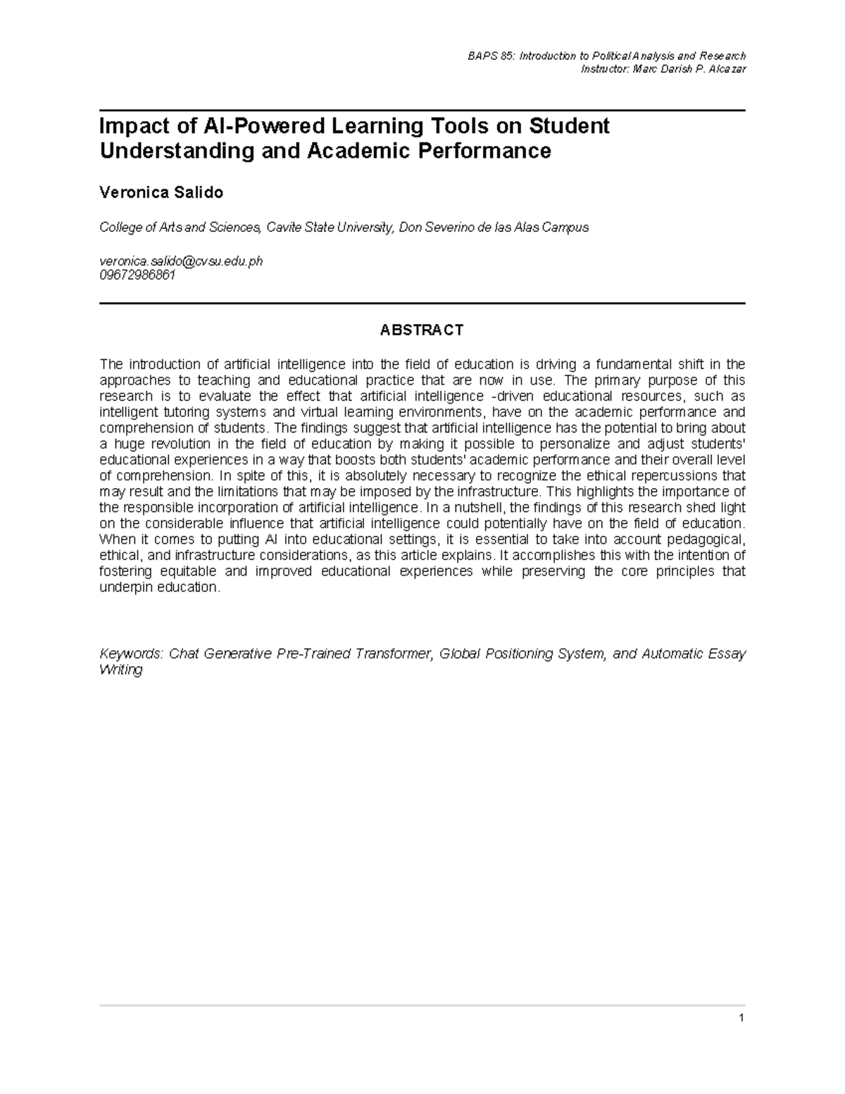 AI-Powered Learning Tools: Effects on Student Performance and ...