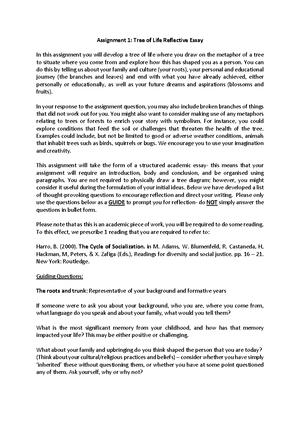 [Solved] how to write an introduction of tree of life essay - DUT ...