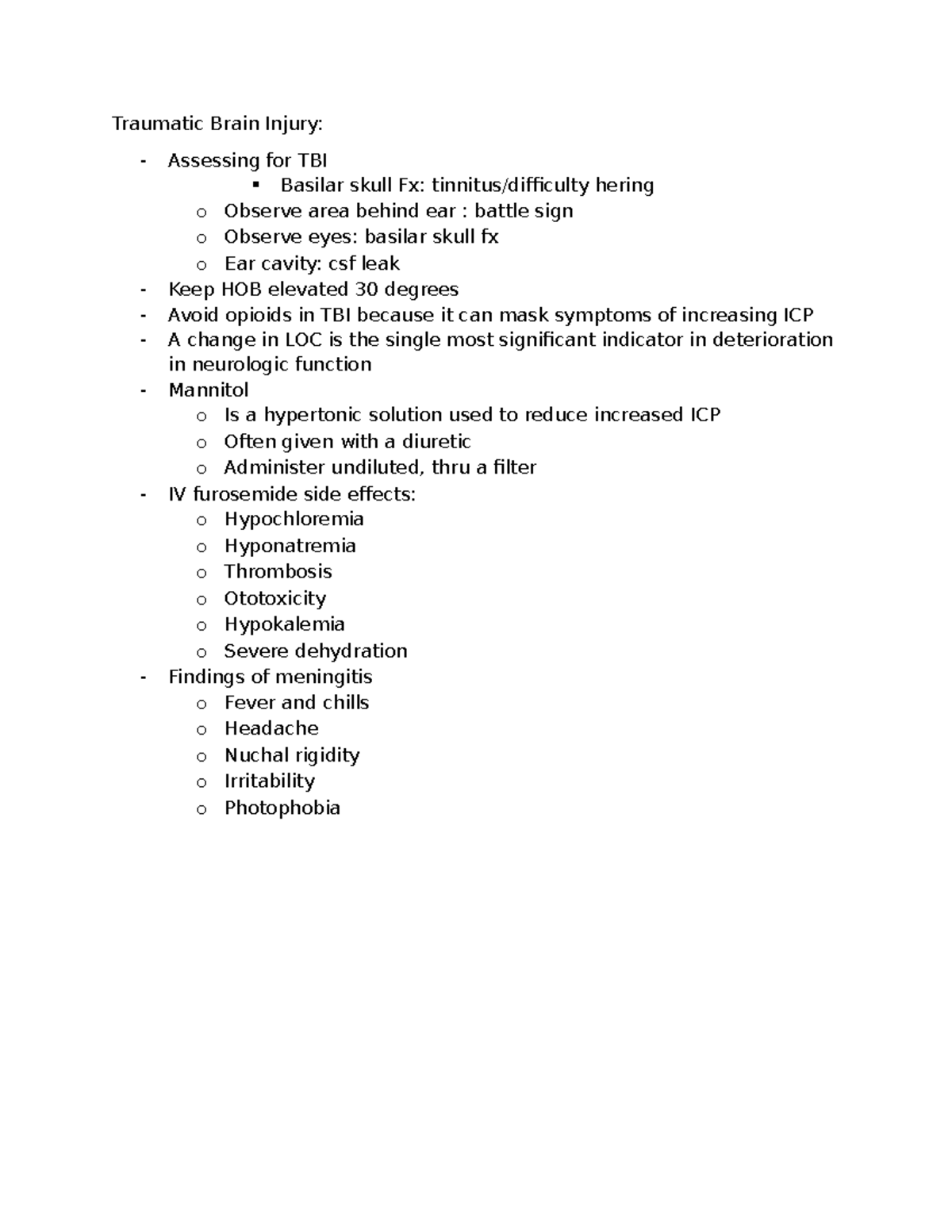 Traumatic Brain Injury (TBI) Overview: Key Assessments & Management ...