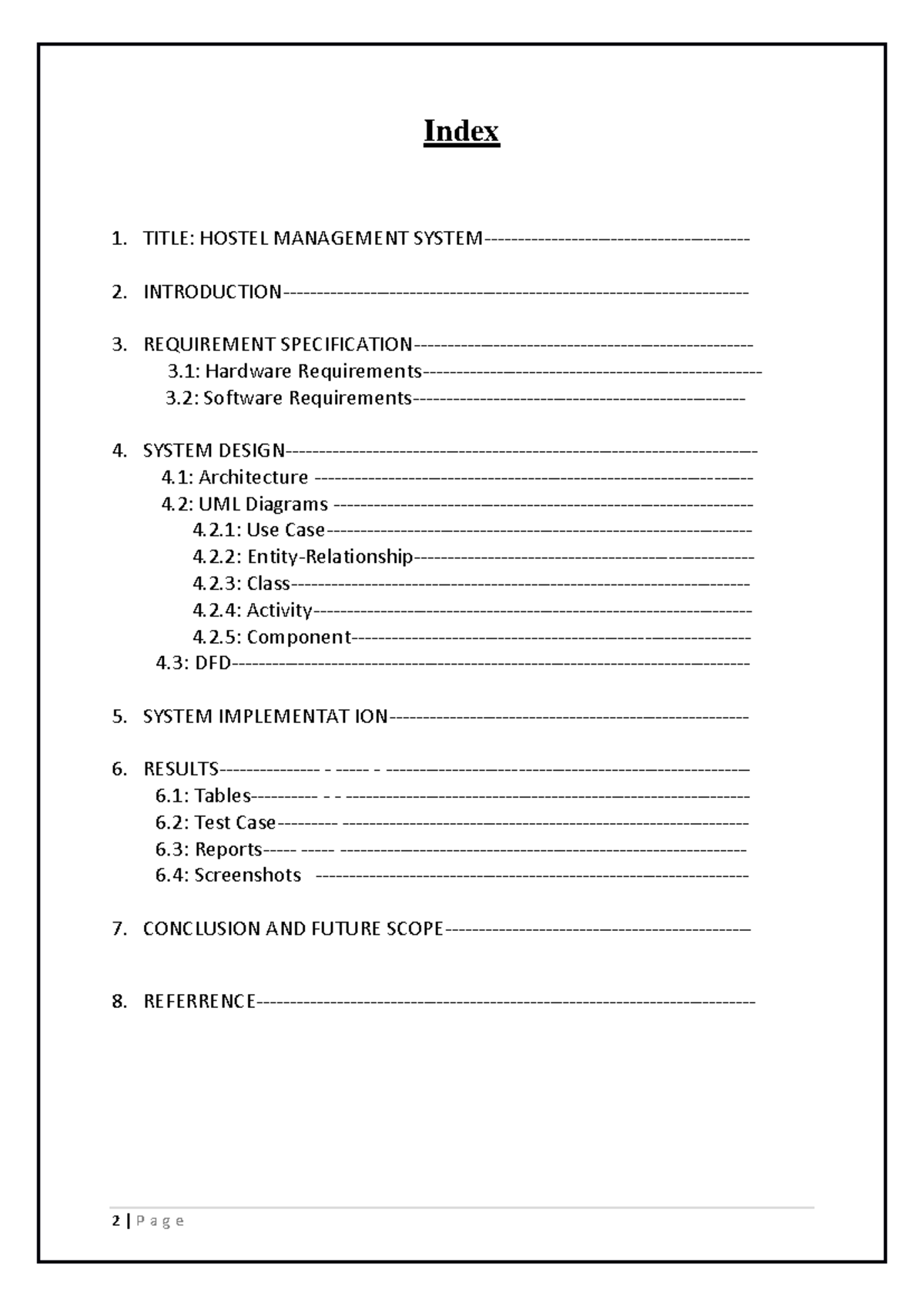 Tourism Management System Project Report: A Comprehensive Analysis ...