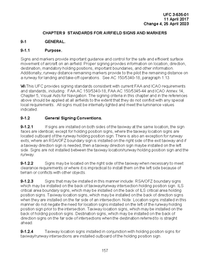 UFC 3-260-04: Guidelines for Runway Markings and Displaced Thresholds ...