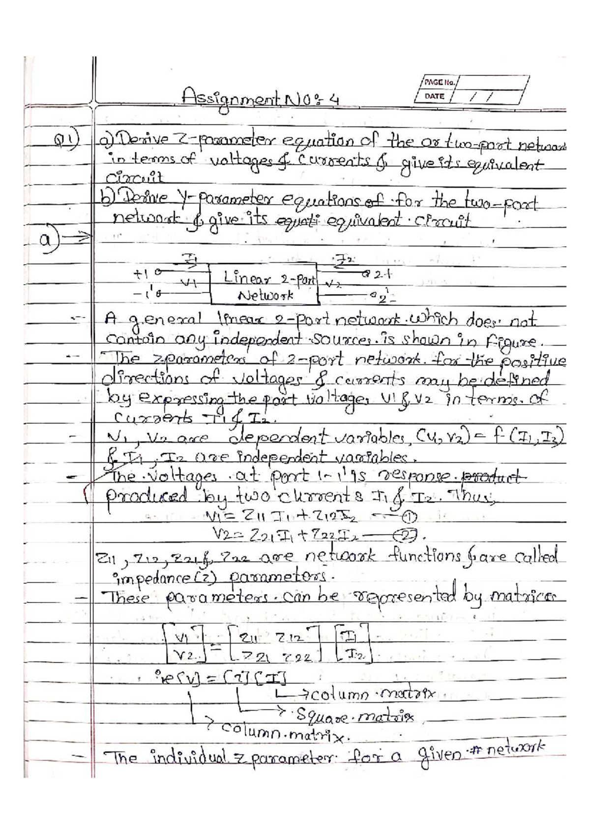 NTA 4 - Deriving Equations for Or Network Circuits - Studocu