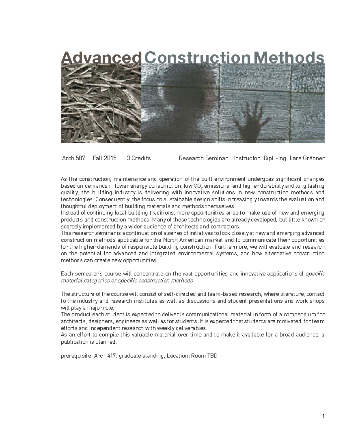 Advanced Construction Methods- As the construction, maintenance and ...