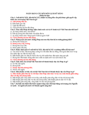 [Solved] S ra i ca ng Cng sn Vit Nam l s kt hp ca cc yu t no a Ch ngha - Lịch sử Đảng Cộng sản ...