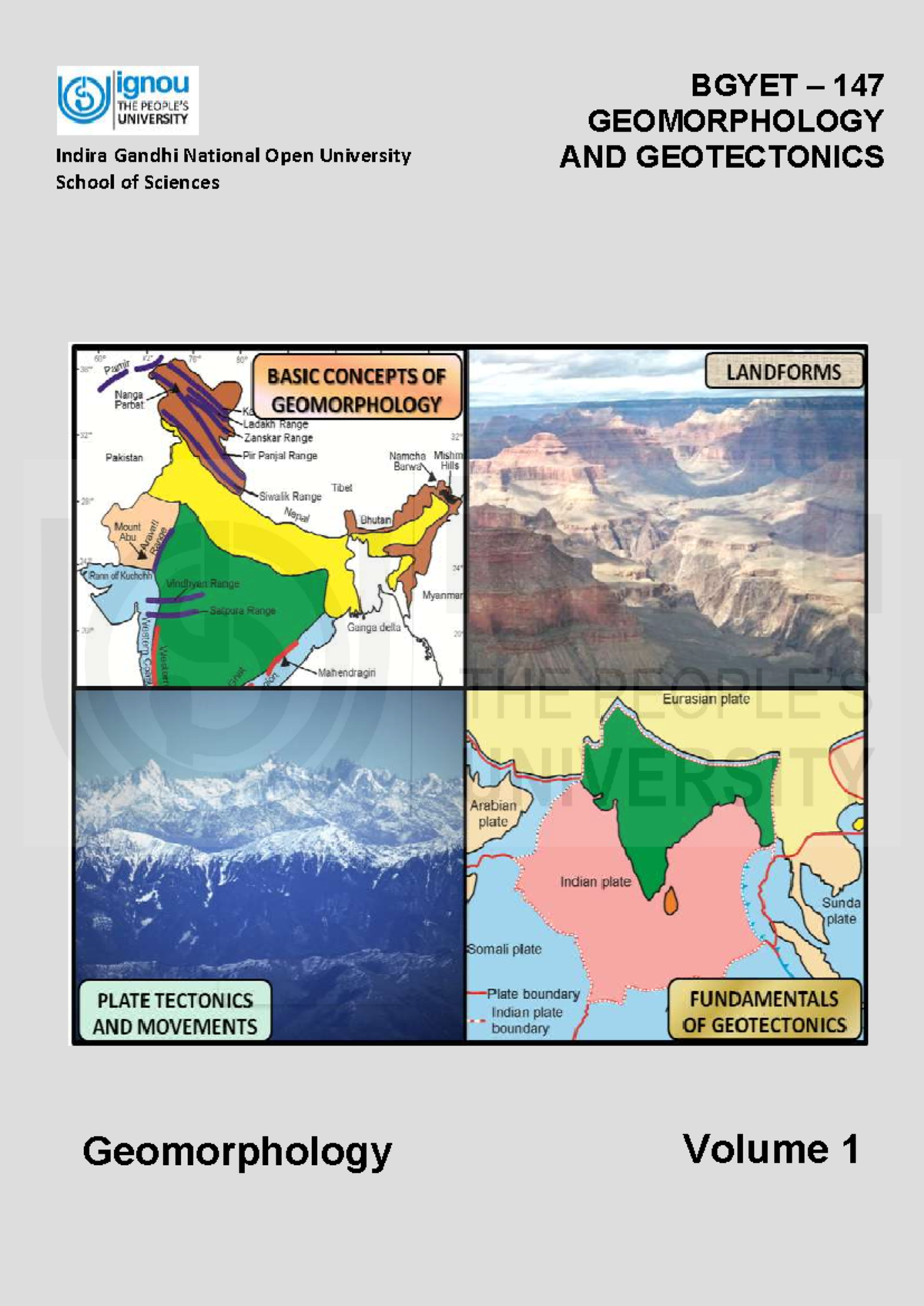 BGYET 147 Geomorphology & Geotectonics: Block 1 - Basic Concepts - Studocu