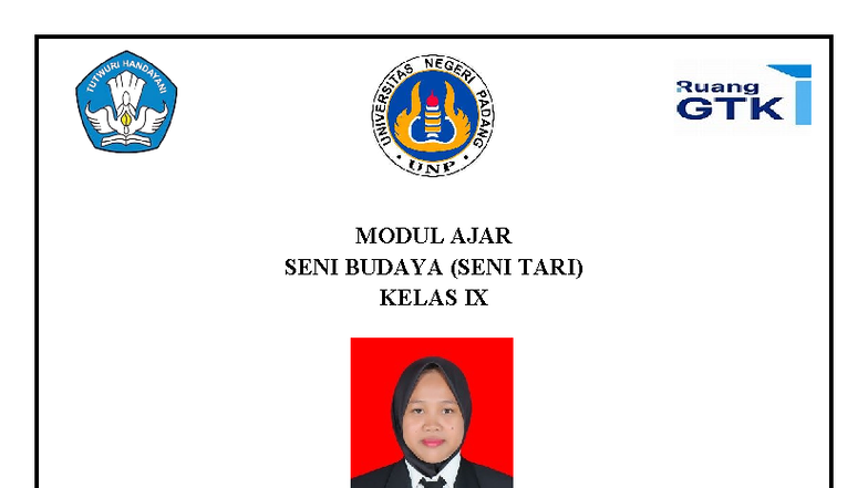 Modul Ajar Seni Budaya (Seni Tari) Kelas IX - PPG 2025 - Studocu
