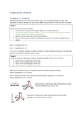 Organische Chemie: Functionele Groepen & Naamgeving Voorbeelden - Studocu