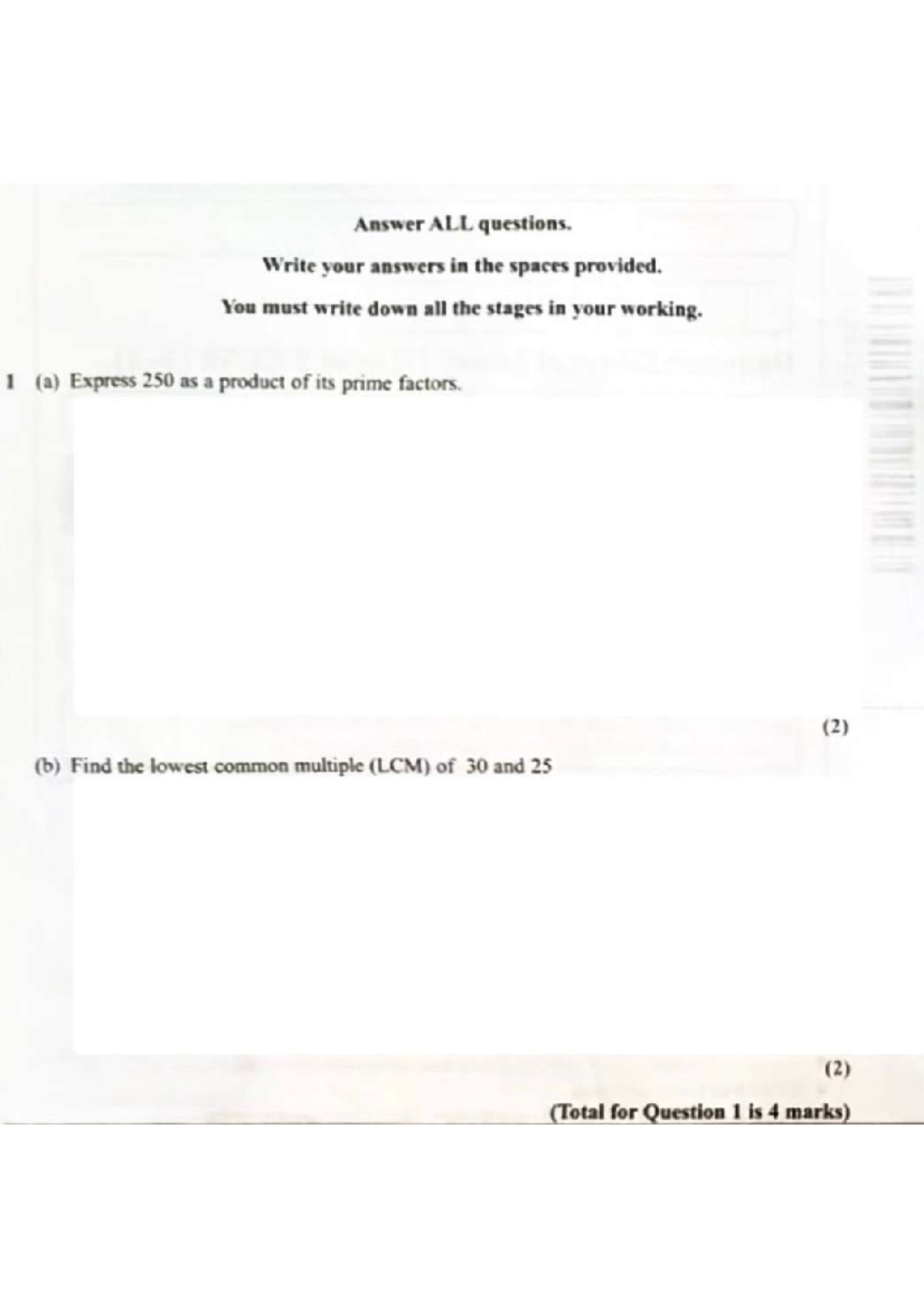 Maths Edexcel GCSE Paper 2 2025: Comprehensive Answer Guide - Studocu