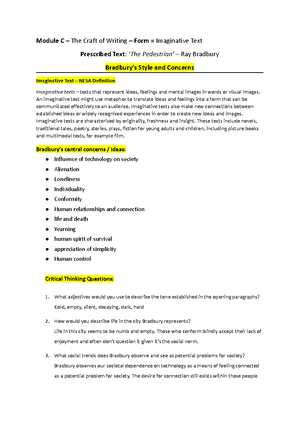 HSC English Essay Notes: The Truman Show - Resistance & Acceptance ...
