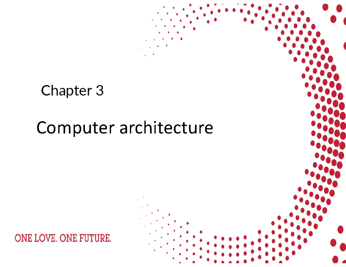 Chapter 3 - Computer Architecture: CPU, Memory, and System Components ...