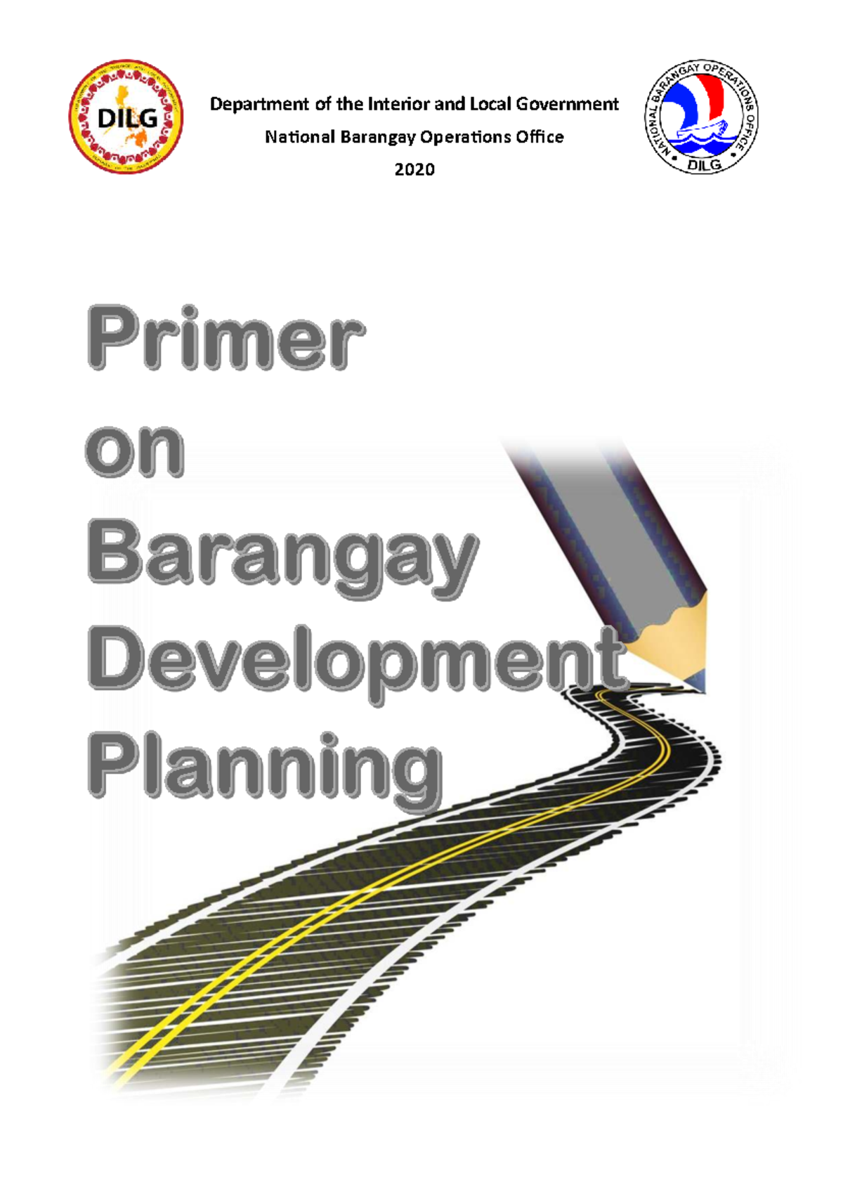 Barangay Development Planning Primer - BDP - BSBA Operations Management ...