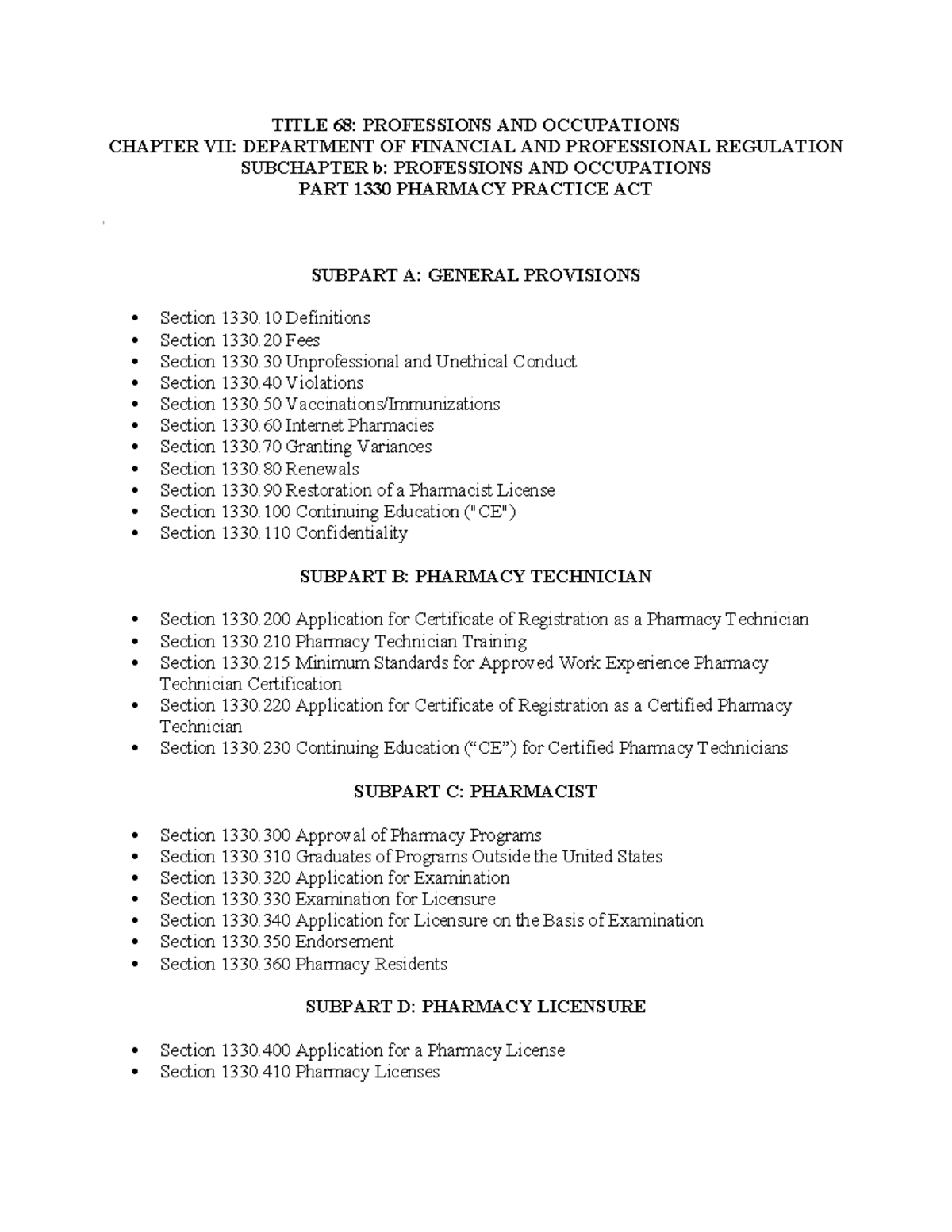 Pharmacy Practice Act Overview: Regulations & Standards (HFTp7Nx8r8Z ...