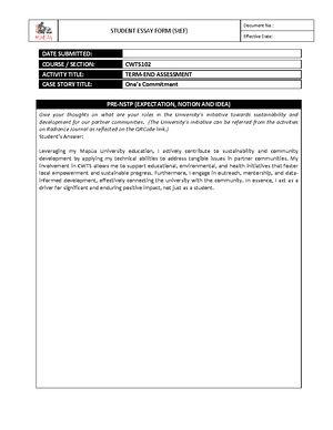 Najera BJ-CWTS102 - Project Financial Report for CWTS Slab Project ...