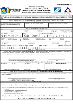 SSS ER Change Request Form - Employer Data Update - Studocu