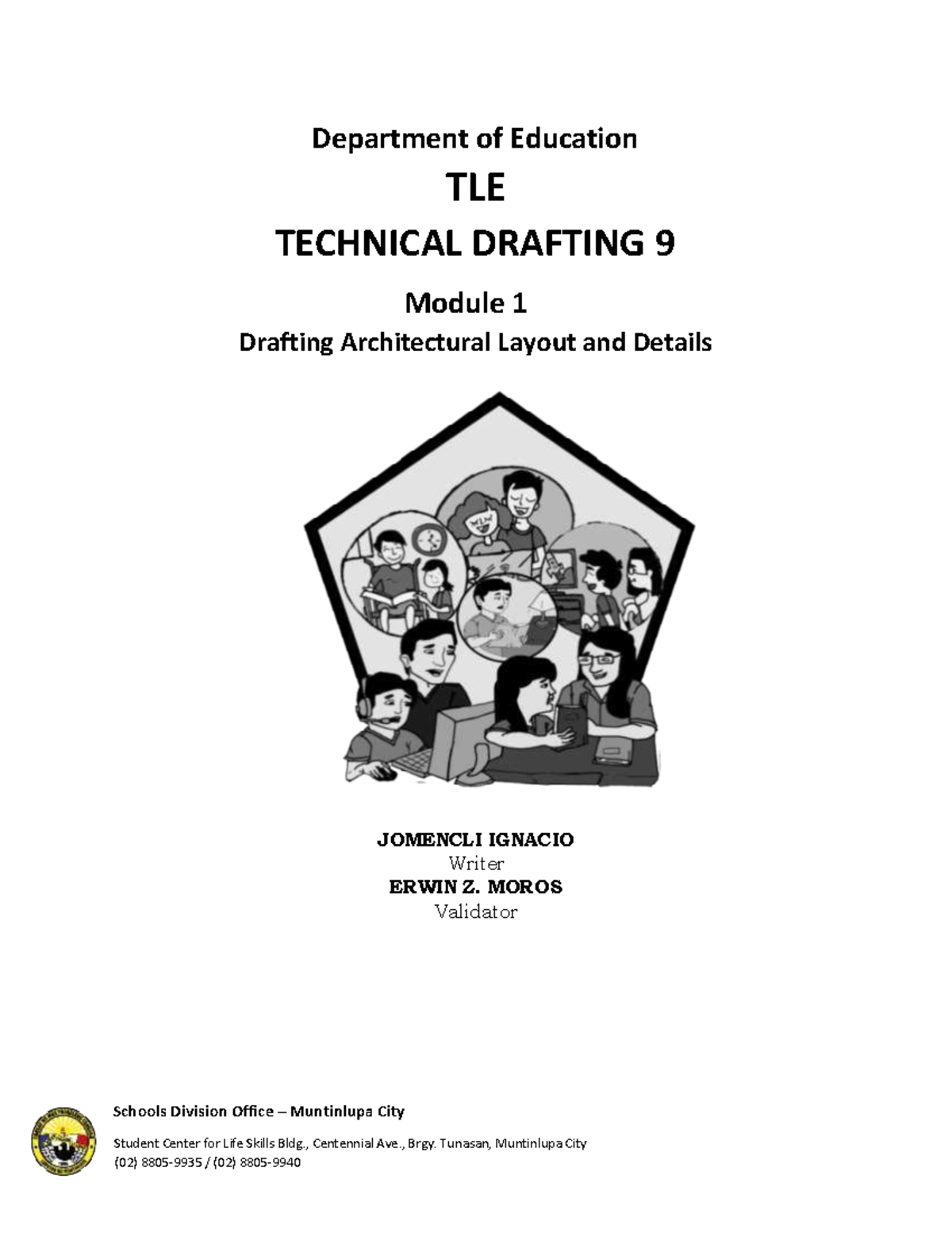 Technical Drafting 9 M1 W1 2: Architectural Layout & Details Module - Studocu