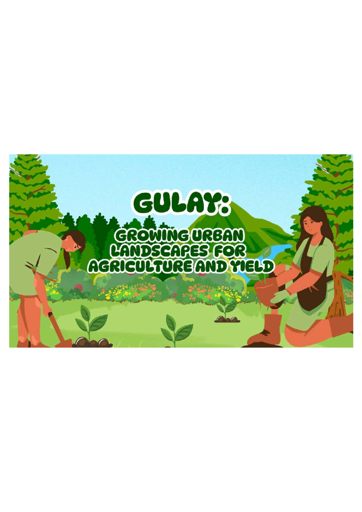 GULAY: Urban Gardening Project for Barangay Cataggaman 2026 - Studocu