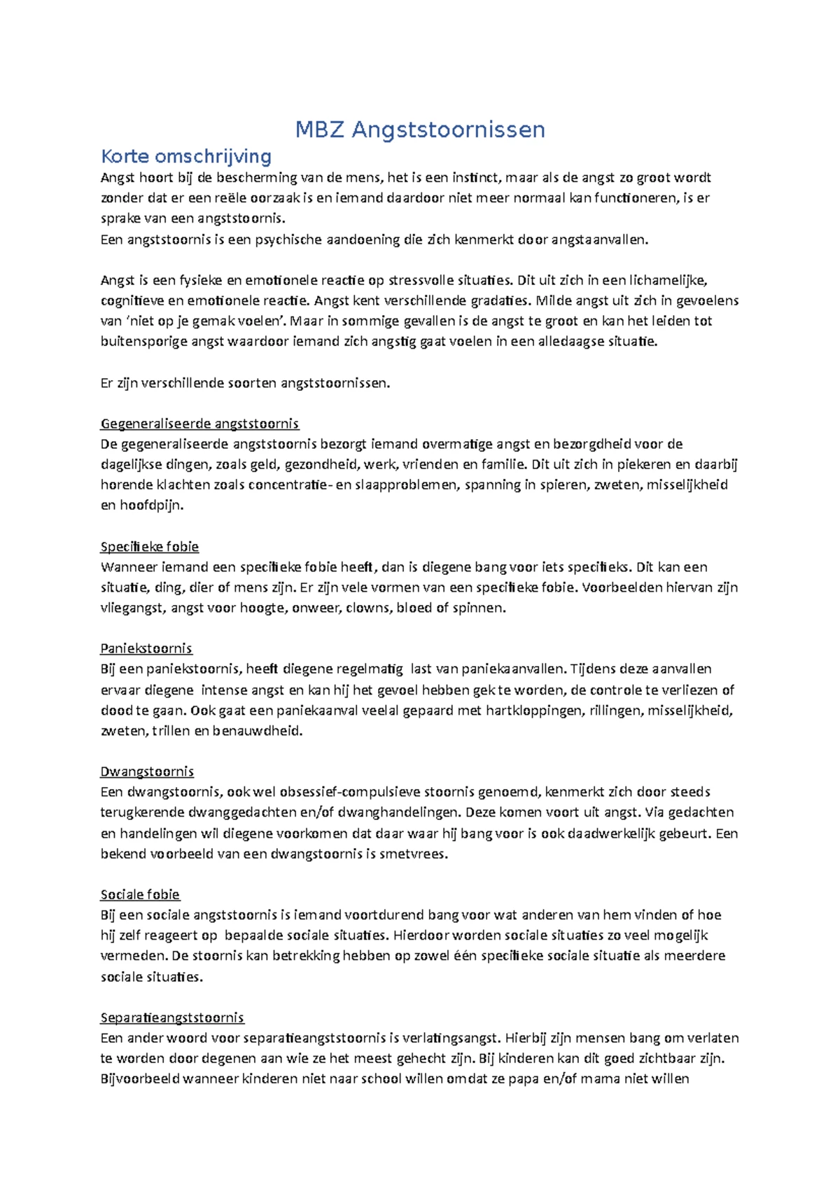 PES Structuur - PES-Structuur Verpleegkundige diagnoses P – Probleem ...
