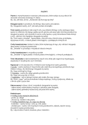 Skrypt do logiki - SKRYPT DO LOGIKI 1 (wraz z pytaniami do egzaminu ...