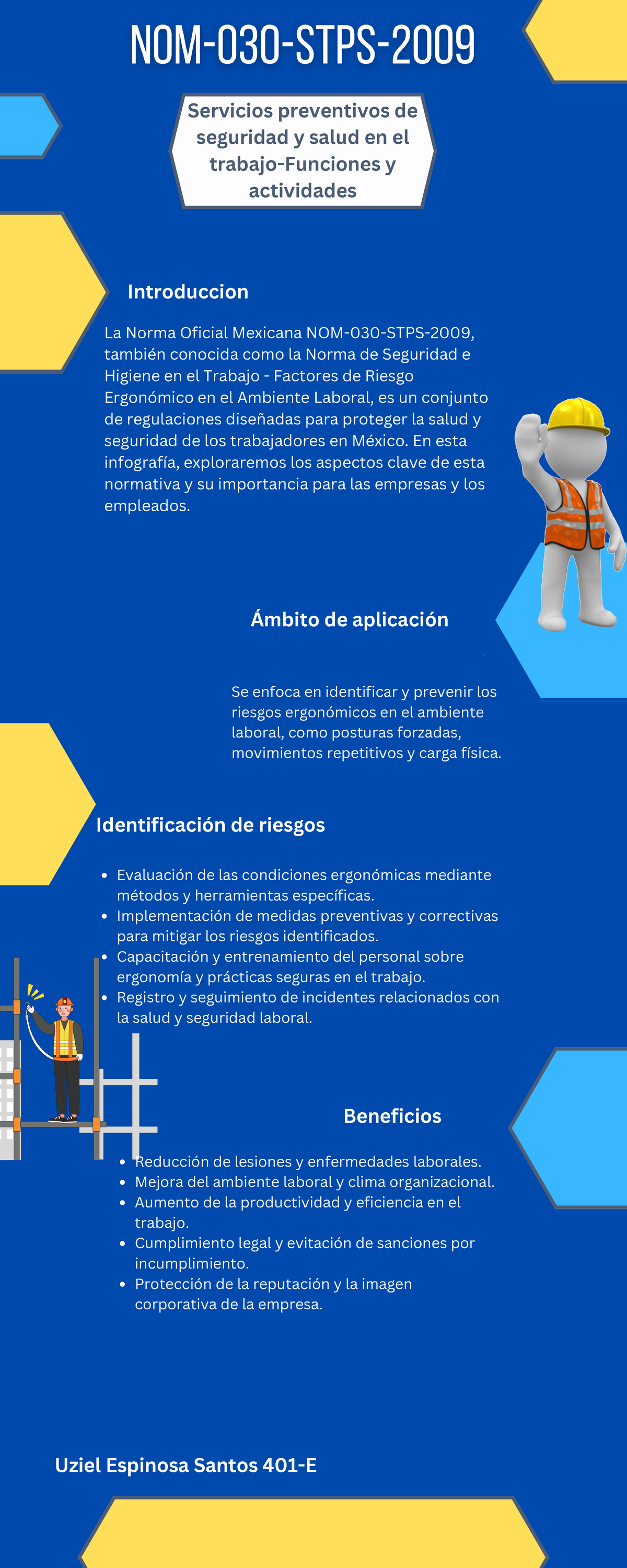 Infografía sobre NOM-030-STPS-2009: Seguridad y Salud Laboral - Studocu