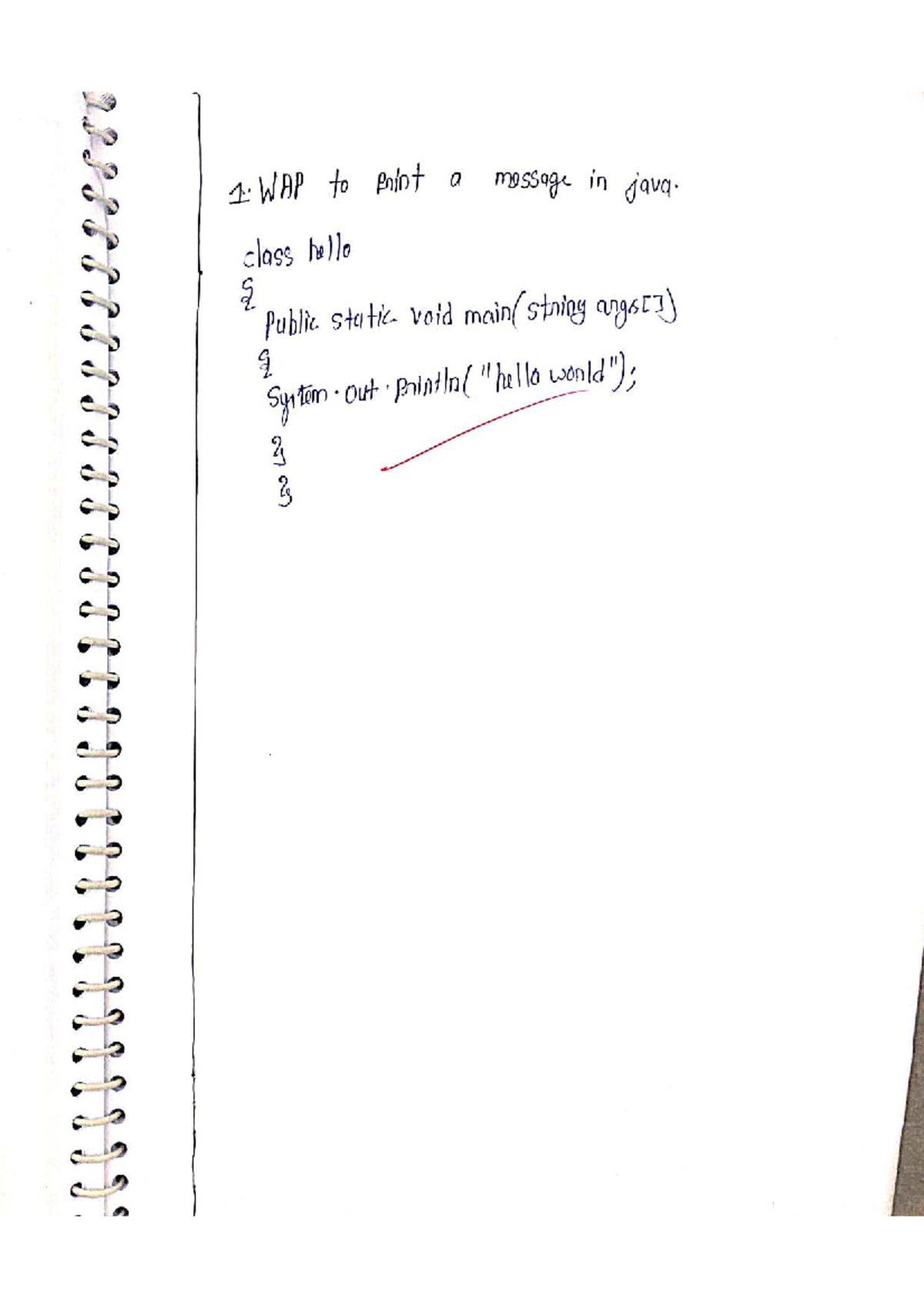 Java Programming Exercises: WAP Solutions and Examples (CS101) - Studocu