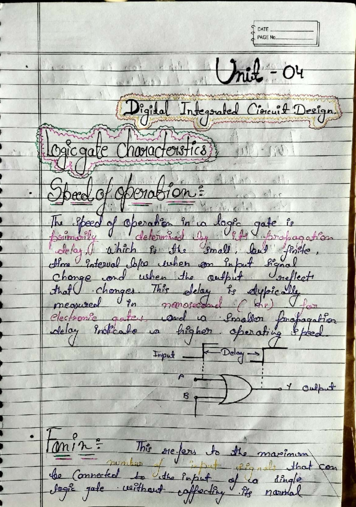 Unit 04: Digital Integrated Circuit Design - Logic Gates & CMOS ...