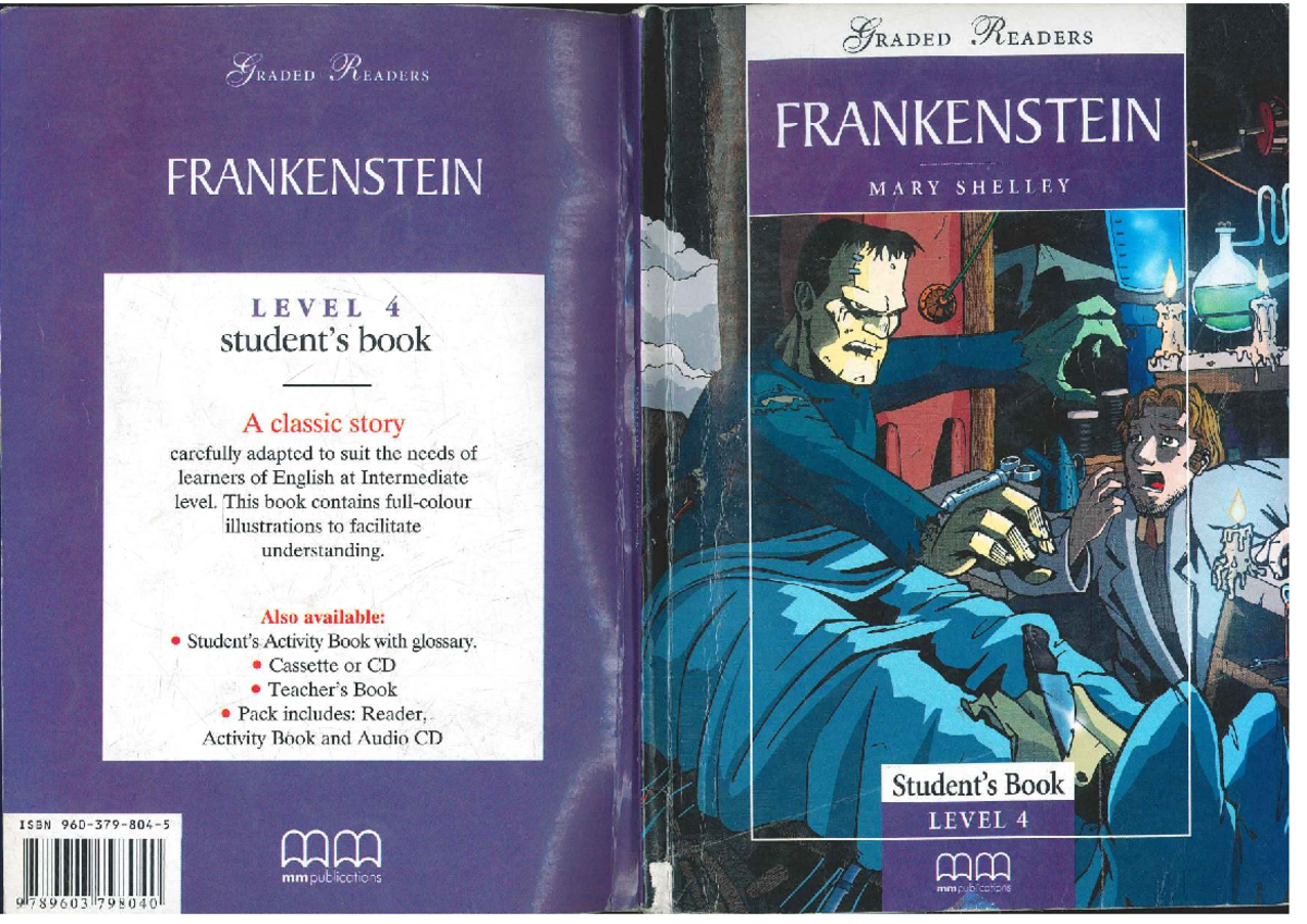 Frankenstein: Graded Readers Level 4 - Adapted Text and Analysis - Studocu