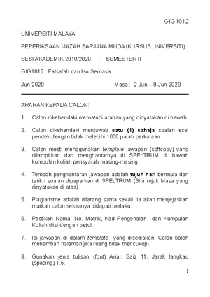BAB 3 Logik DAN Falsafah - BAB 3 LOGIK DAN FALSAFAH HASIL PEMBELAJARAN ...