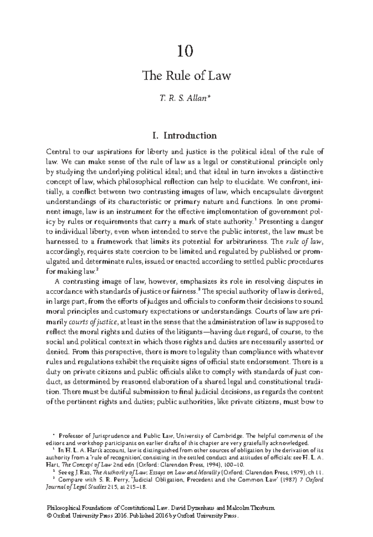 The Rule of Law: An In-Depth Analysis of Legal Principles and Justice ...
