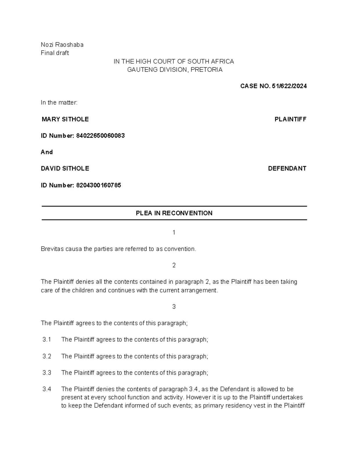 J917 - form37 - Rule 38 - Sheriff form for security whenever ...