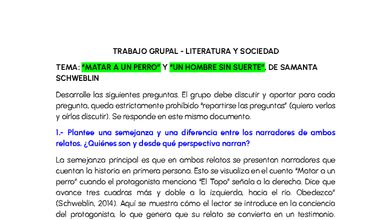 TRABAJO GRUPAL LIT. Y SOC. - REPASO EXAMEN SOBRE SCHWEBLIN - Studocu