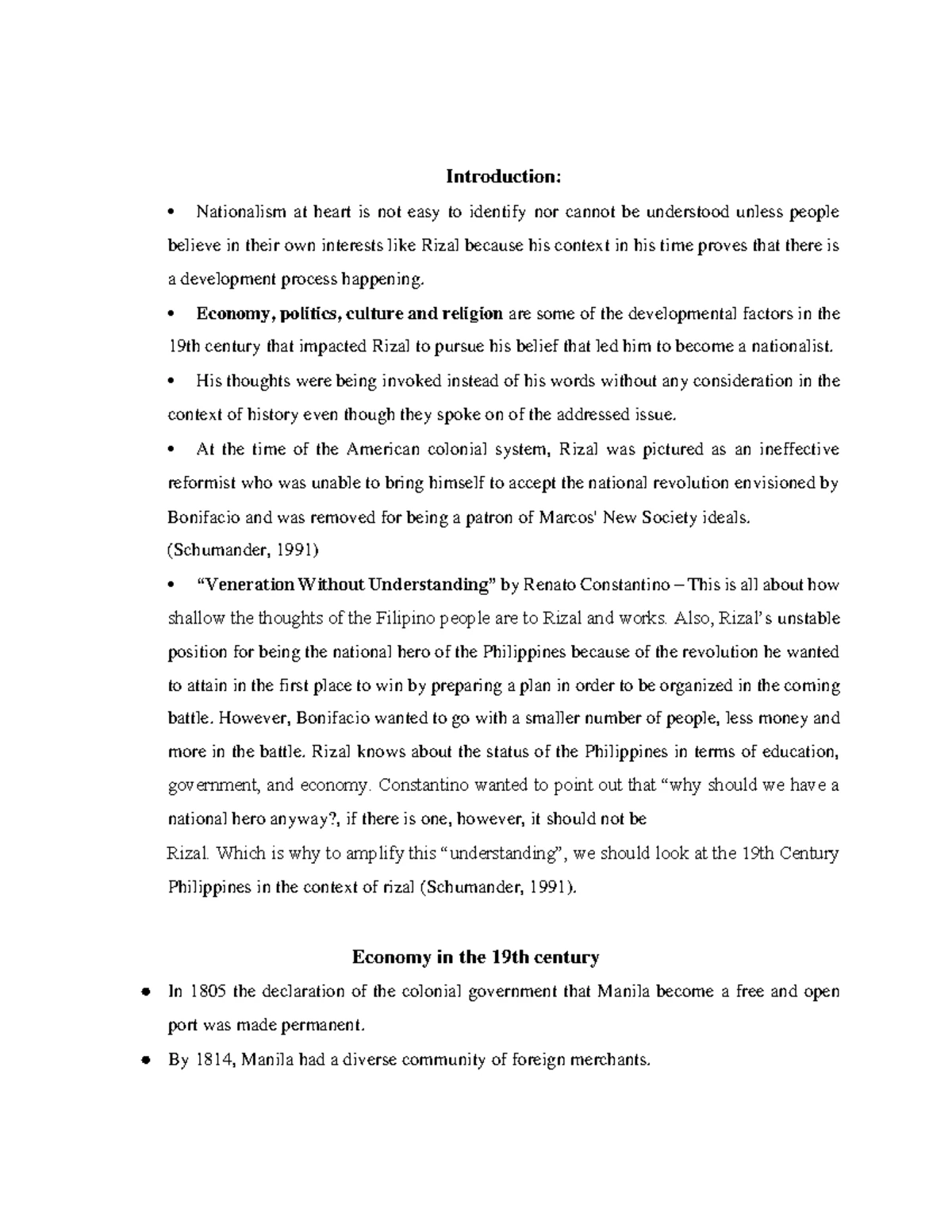 People who influences Jose Rizal - Activity Exercise 1. Table of ...