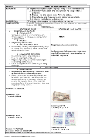 Detailed Lesson PLAN Grade 4 group 7 - DETAILED LESSON PLAN GRADE 4 ...